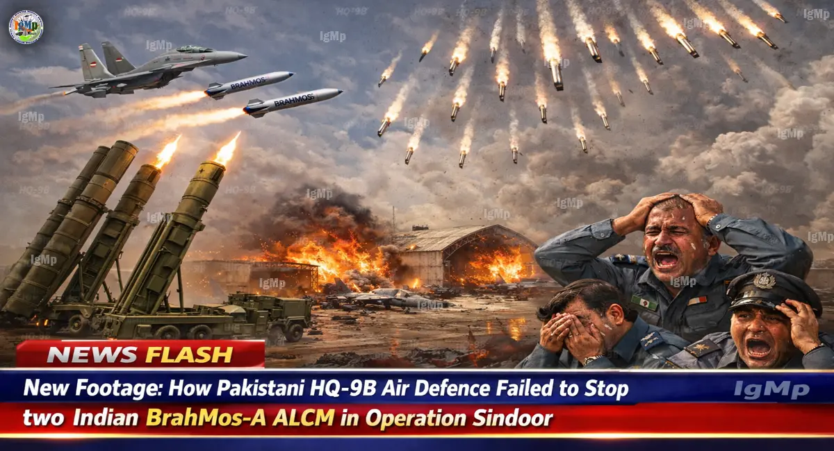 New Footage: How Pakistani HQ-9B Air Defence Failed to Stop two Indian ...